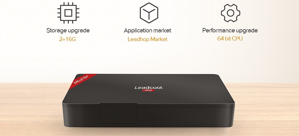 Leadcool Pro Intelligent 2GB RAM + Abonnement PRO H.265 - VIPDEVHD.COM